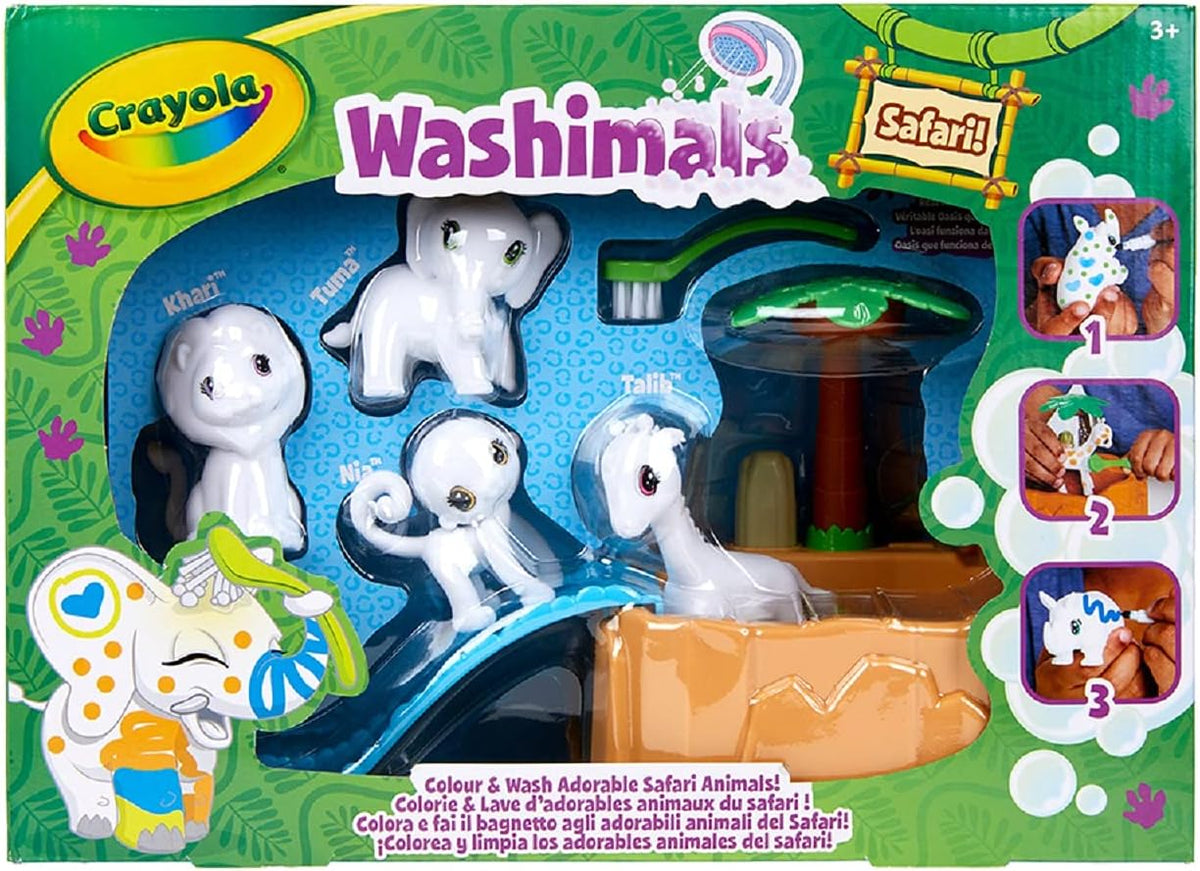 Crayola Washimals Safari Set – Happy Go Lucky