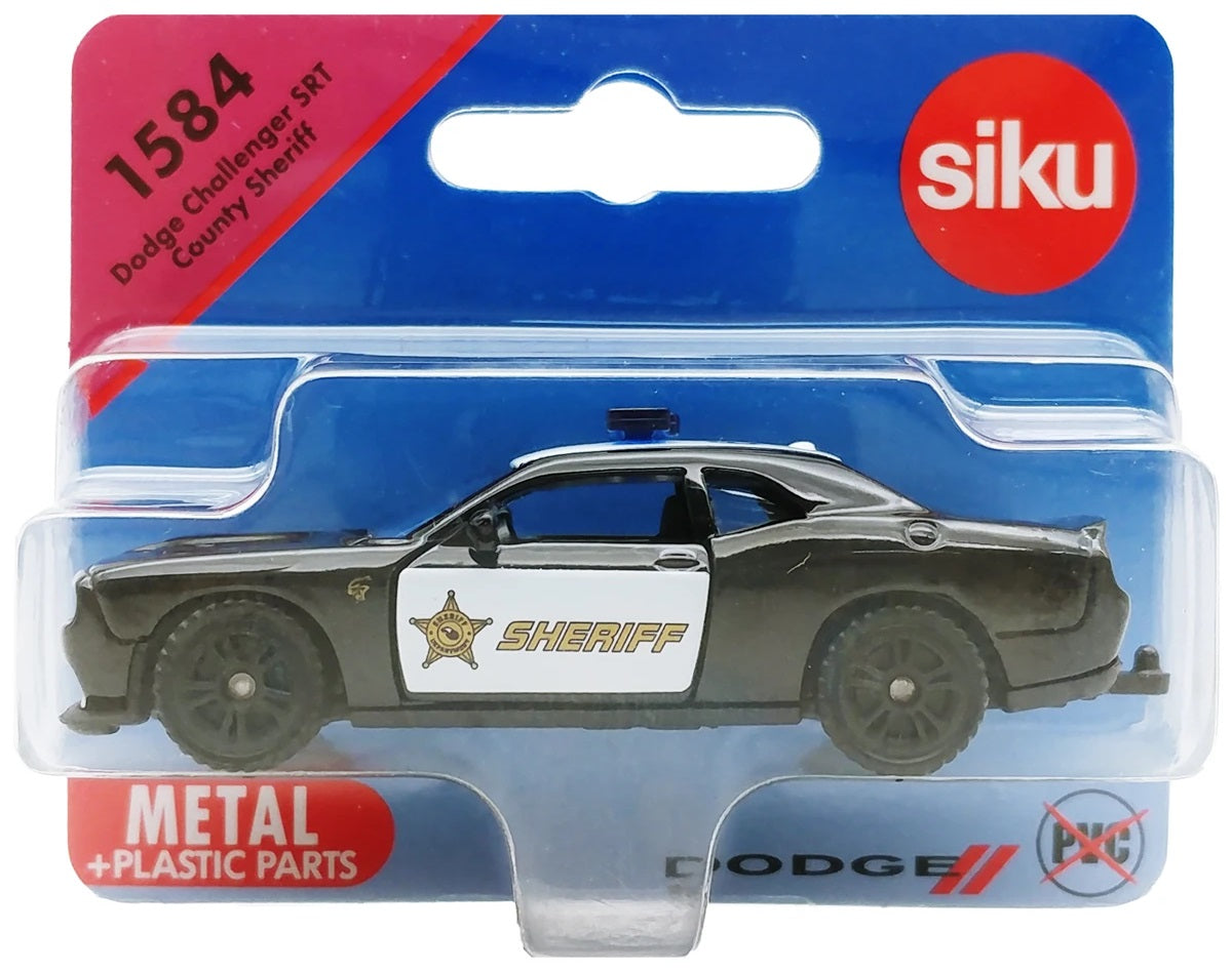 Siku 1584 1:87 Dodge Challenger SRT County Sheriff – Happy Go Lucky