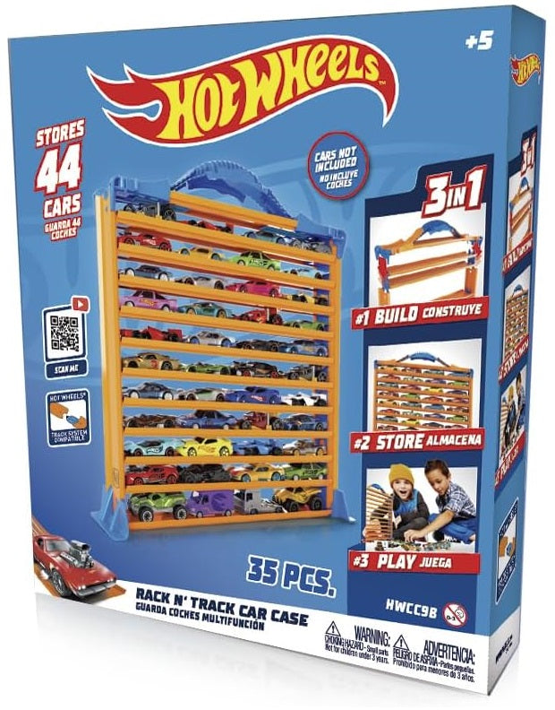Hot Wheels - Rack N' Track Car Case – Happy Go Lucky