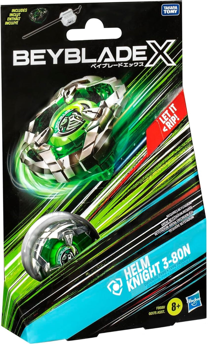 Beyblade X Helm Knight 3-80N Top Single Pack – Happy Go Lucky