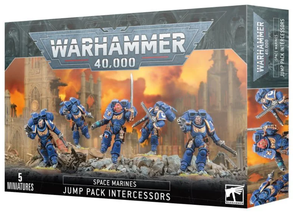 Warhammer 40000 40K - Space Marine Jump Pack Intercessors – Happy Go Lucky