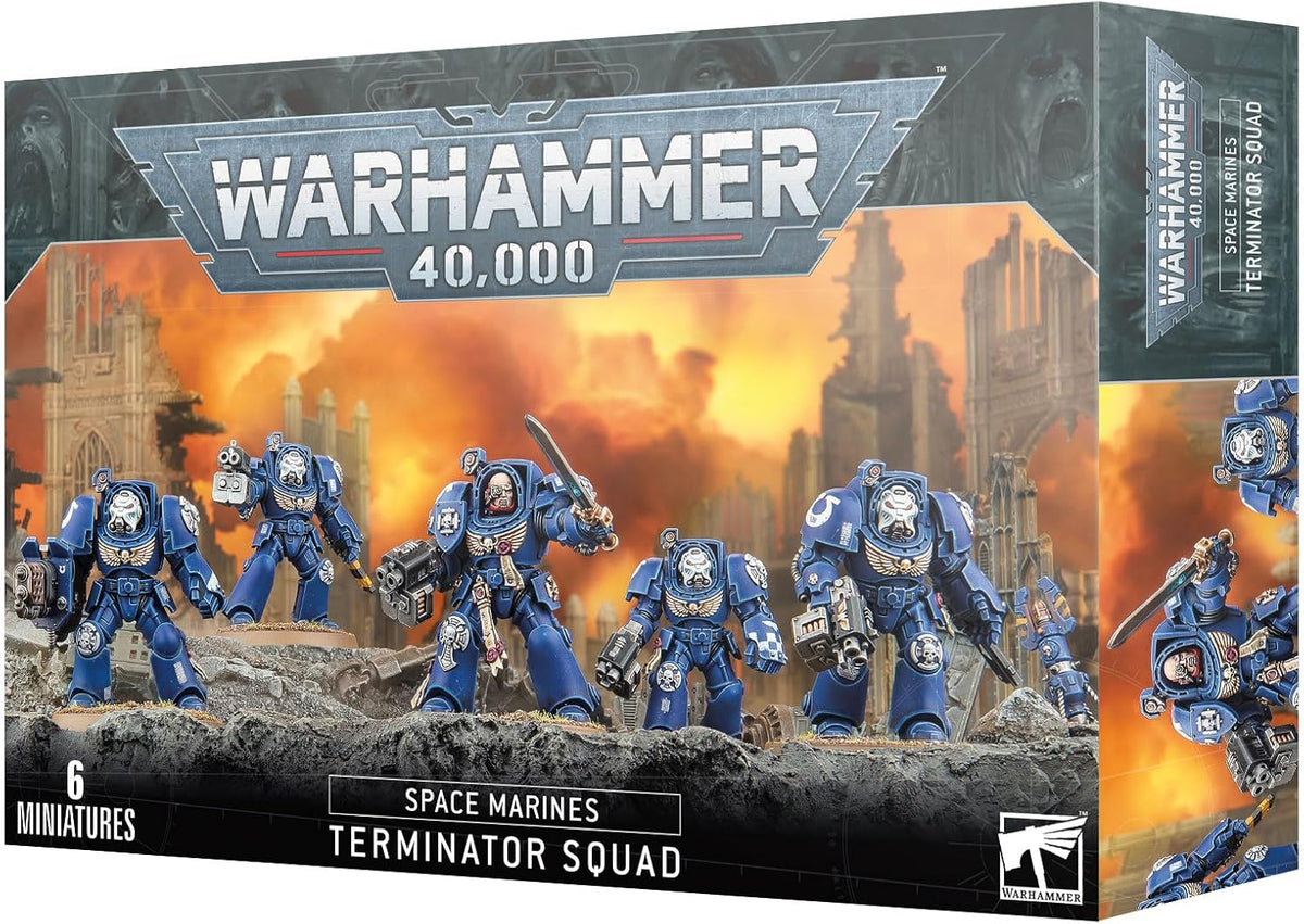 Warhammer 40000 40K - Space Marine Terminator Squad – Happy Go Lucky