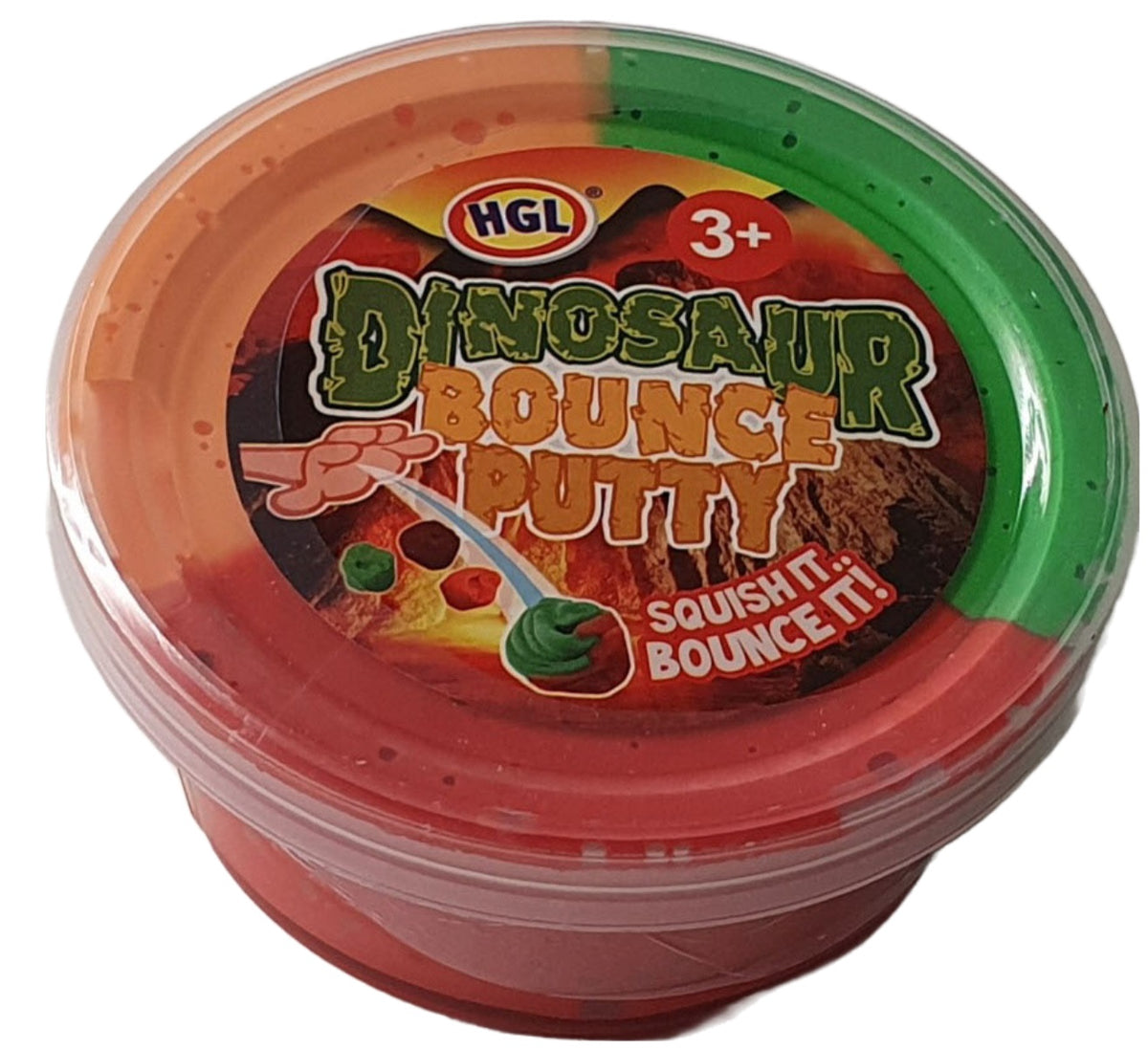 Dinosaur Bounce Putty – Happy Go Lucky