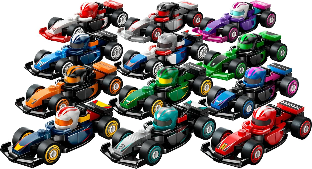 LEGO ® 71049 F1® Collectible Race Cars – Happy Go Lucky