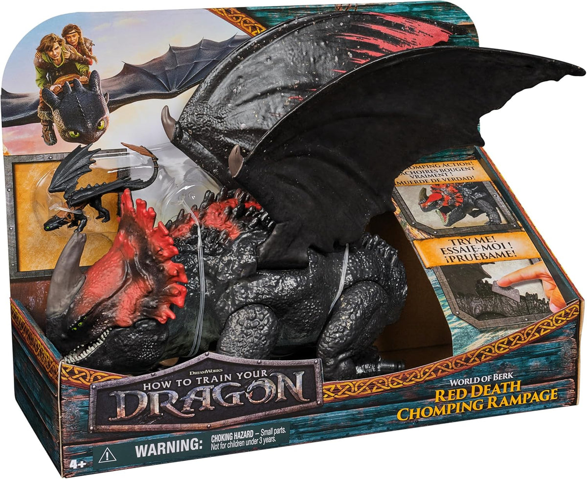 Dreamworks How to Train Your Dragon, World of Berk: Red Death Chomping ...