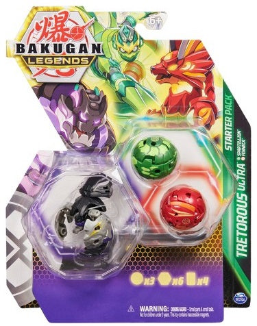 BAKUGAN Legends Starter Pack - Tretorous Ultra – Happy Go Lucky