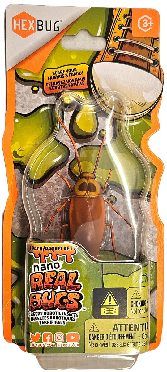 HEXBUG Nano Real Bugs Serie - Single - Cockroach – Happy Go Lucky