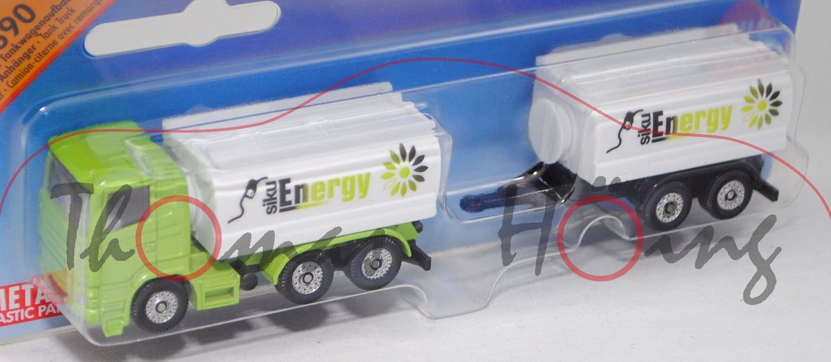 Siku 1690 1:87 TRUCK W/TANK TRUCK SUPERSTRUCTURE & TRAILER – Happy Go Lucky