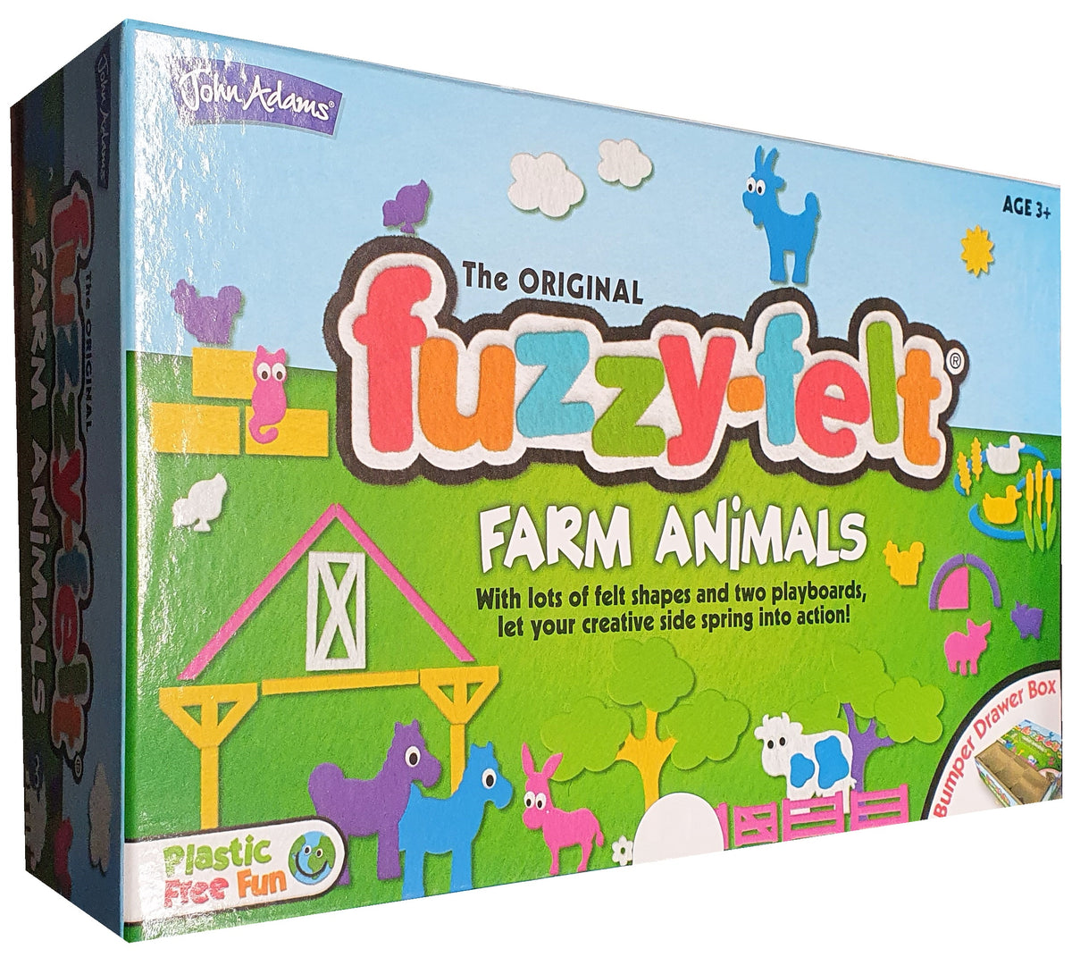 Fuzzy-Felt Farm Animals – Happy Go Lucky