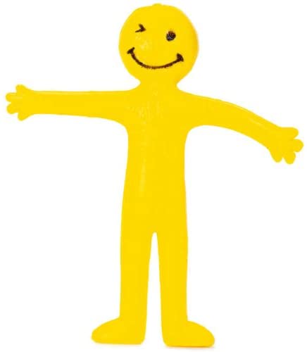 Stretchy Smiley Man – Happy Go Lucky