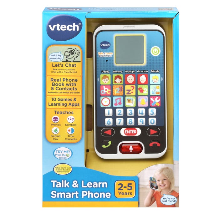 VTech - Talk and Learn Smart Phone – Happy Go Lucky