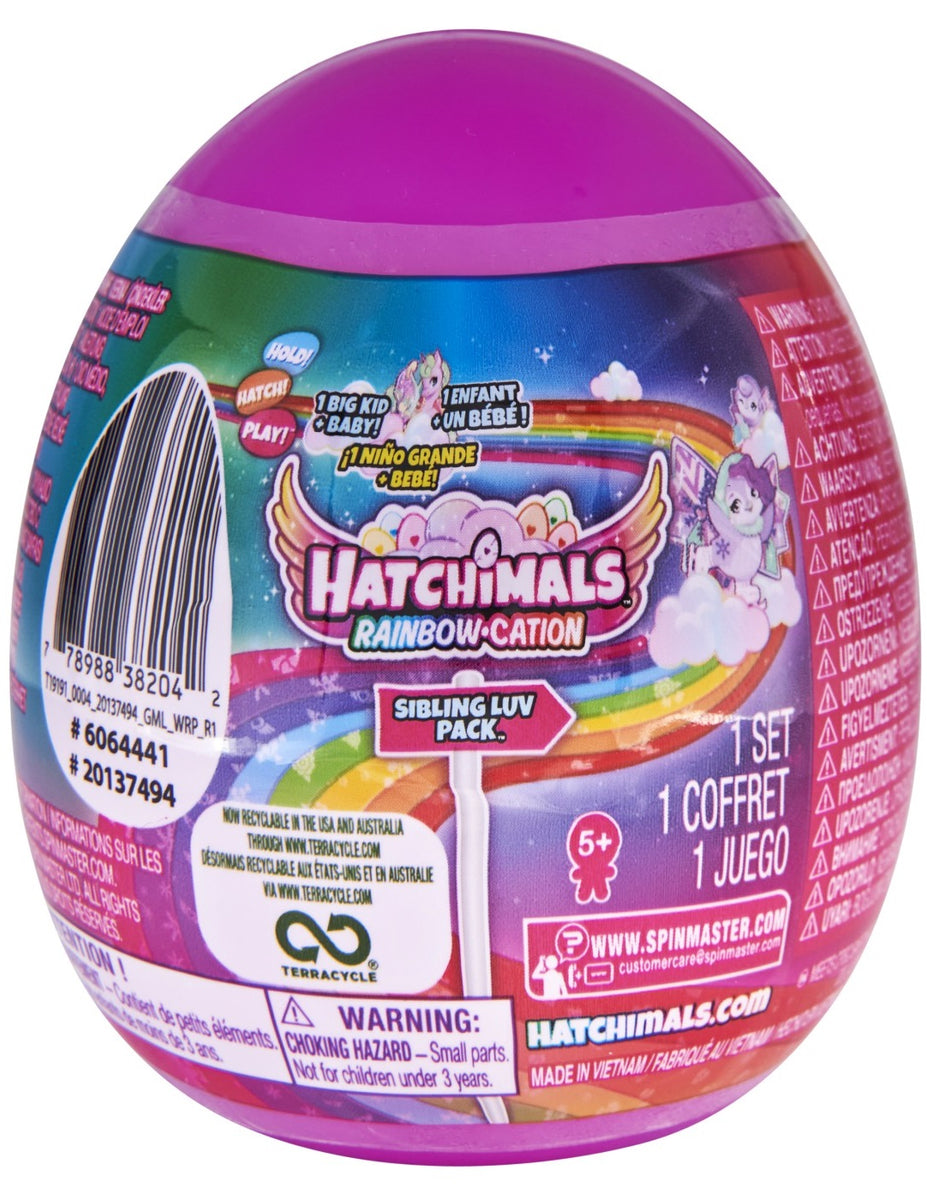 Hatchimals Rainbow Cation - Sibling Luv Pack Egg – Happy Go Lucky