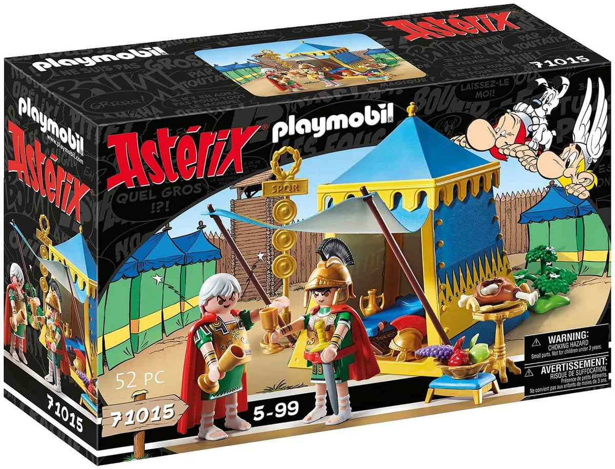 Playmobil 71015 Asterix: Leader's Tent with Generals – Happy Go Lucky