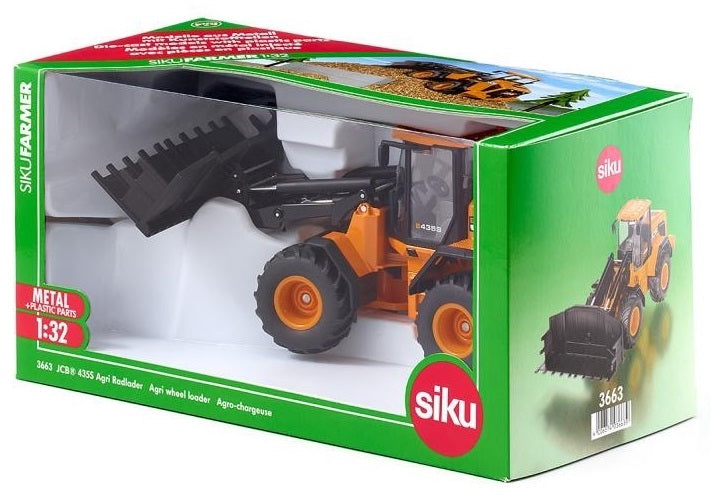 Siku 3663 JCB 435S Agri Wheel Loader – Happy Go Lucky