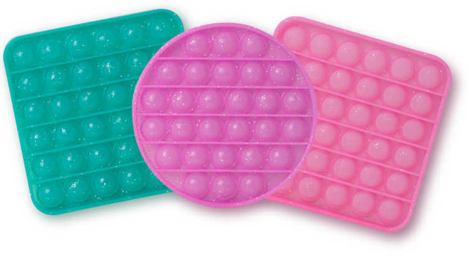 Pop It - Glitter Push Poppers – Happy Go Lucky