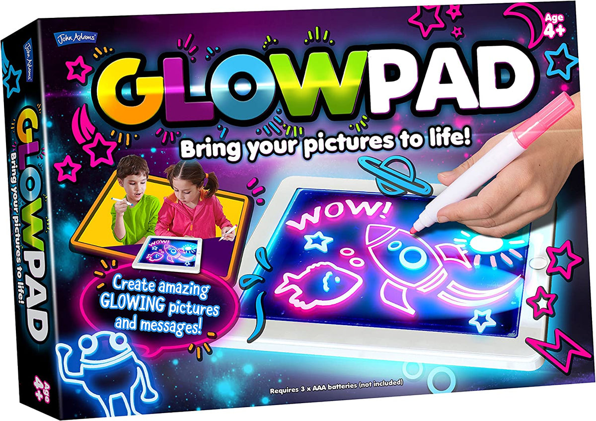 Glowpad light-up drawing pad – Happy Go Lucky