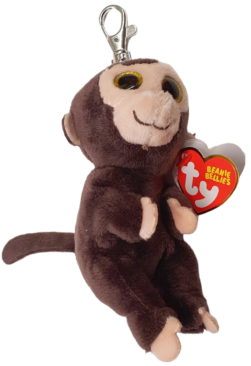 TY Matteo Monkey - Beanie Bellies - KEY CLIP – Happy Go Lucky