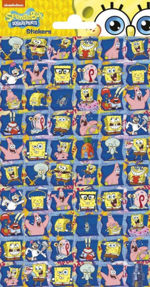 Sticker Sheet - Spongebob Squarepants – Happy Go Lucky