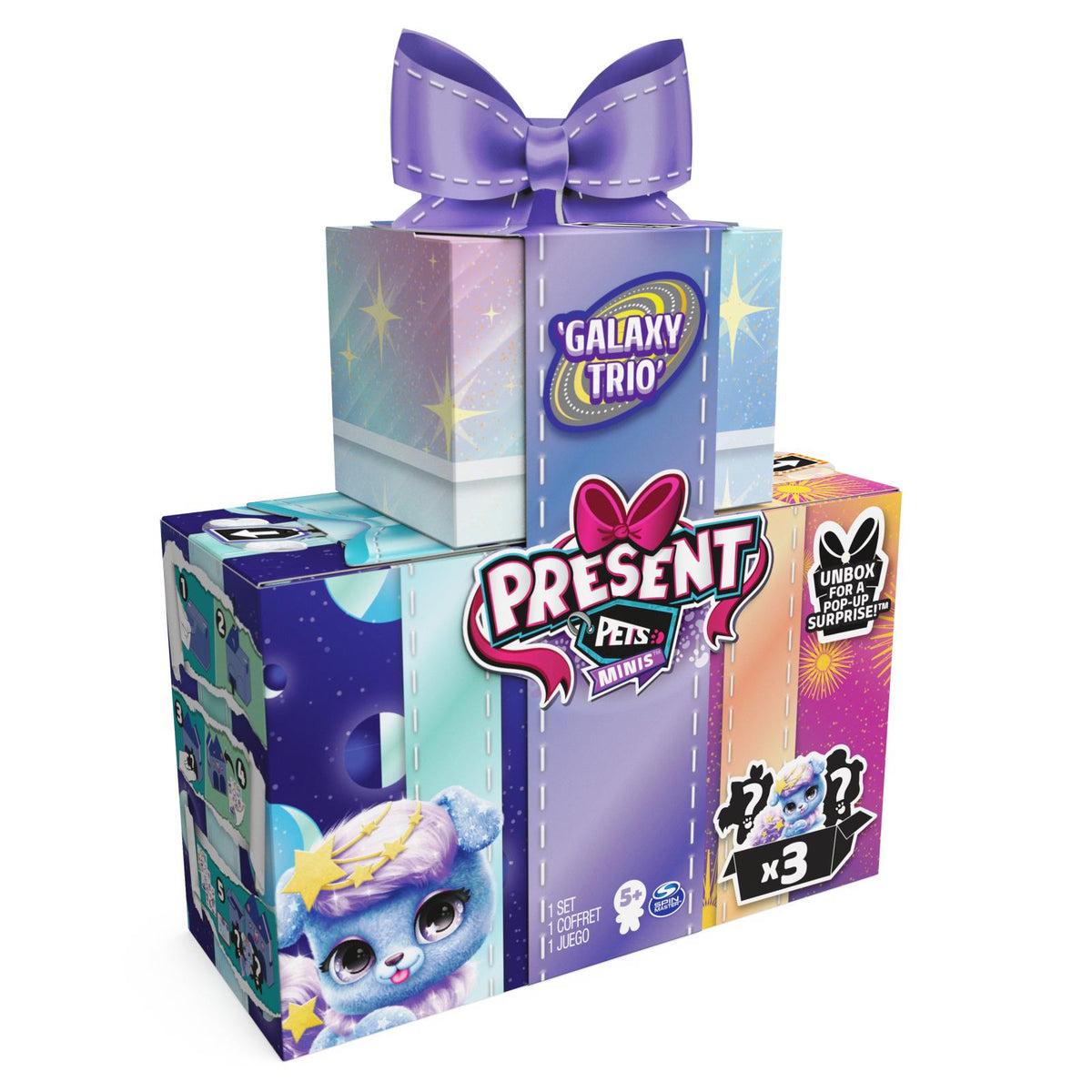 Present Pets Minis Galaxy Trio – Happy Go Lucky