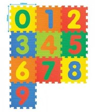 Number Puzzle Mat – Happy Go Lucky